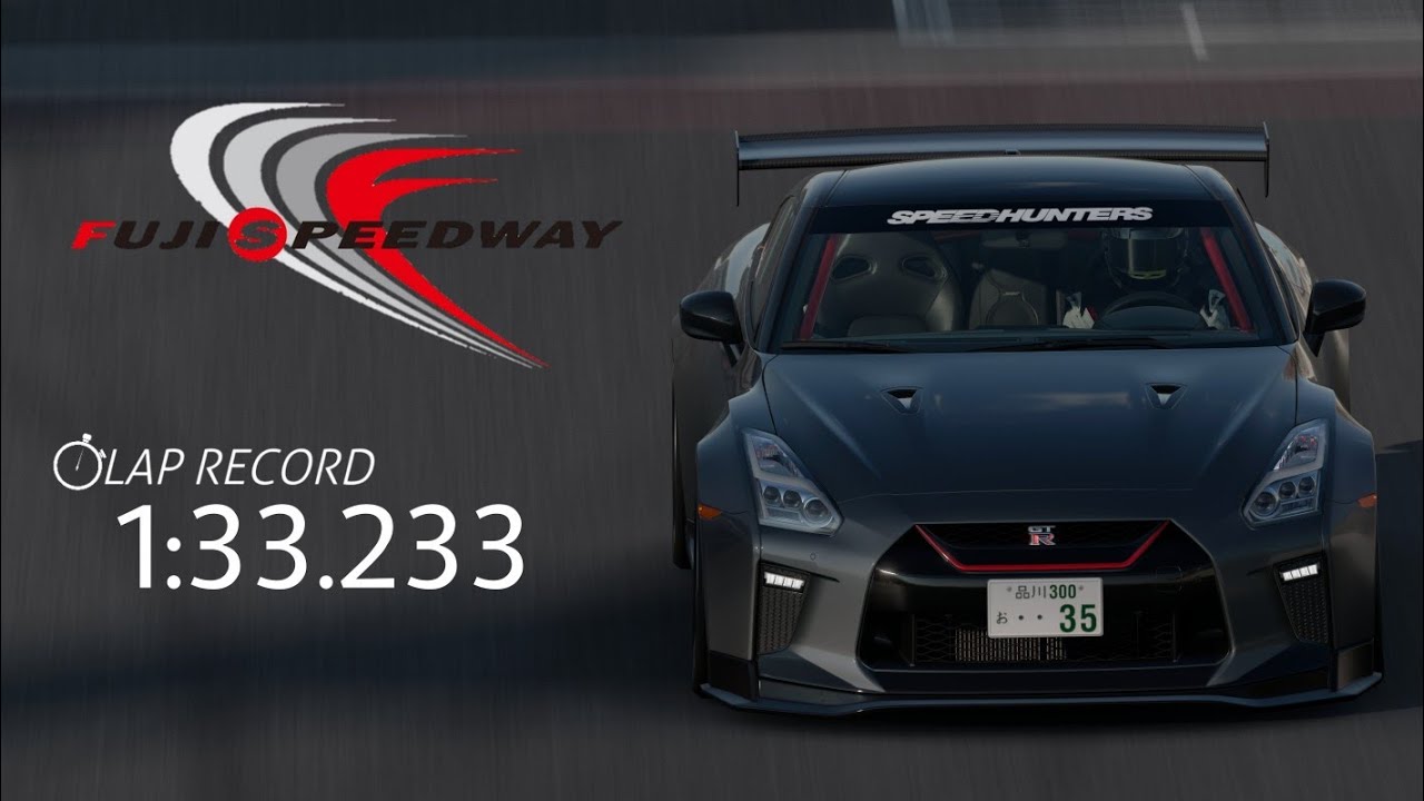 Fuji Speedway Time Attack - 1:33.233 - Nissan GT-R - GT7 PS4 - YouTube