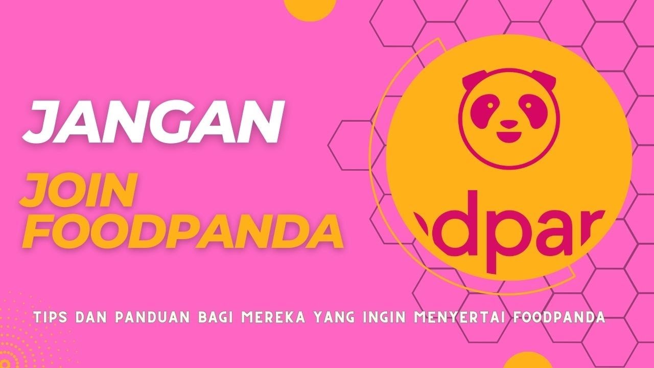 FoodPanda Buat Hal?.Vendor FoodPanda teraniaya?. Guide to be foodpanda ...