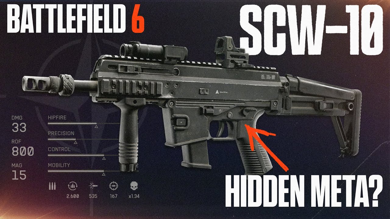 THE META SCW-10 BUILD SHOCKED ME ON BF6 🤯 - YouTube