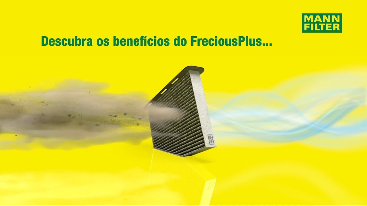 FreciousPlus MANN-FILTER - Descubra o que o filtro antialérgico faz por você - YouTube