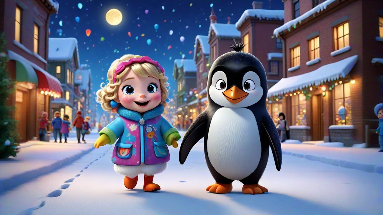 Waddle Waddle Penguin Parade! | Fun Penguin Song for Kids | Playful ...