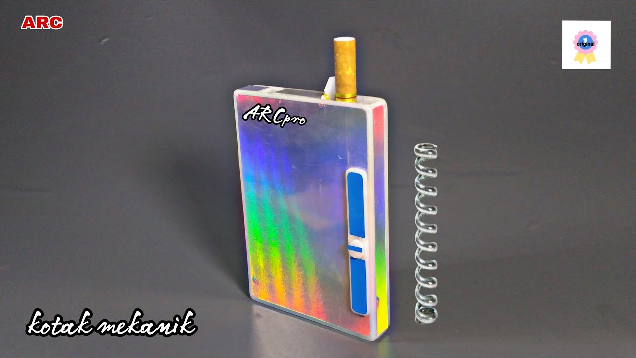 Diy box cigarette case - YouTube