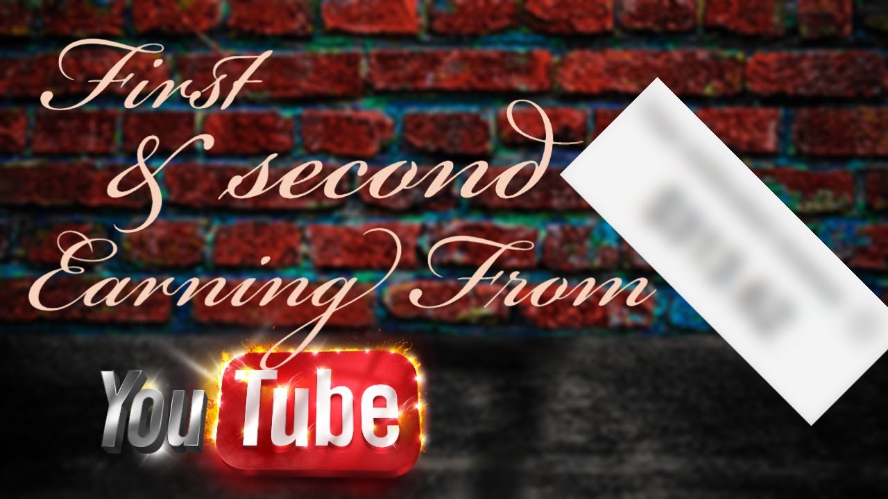 My 1st & 2nd Earning From YouTube | Youtube Earning Proof 🔥 | Make ...