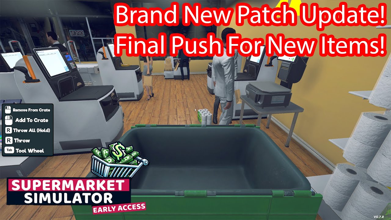 Supermarket Simulator NEW Patch! Fixes, Improvements & What’s Next? 🚀 ...