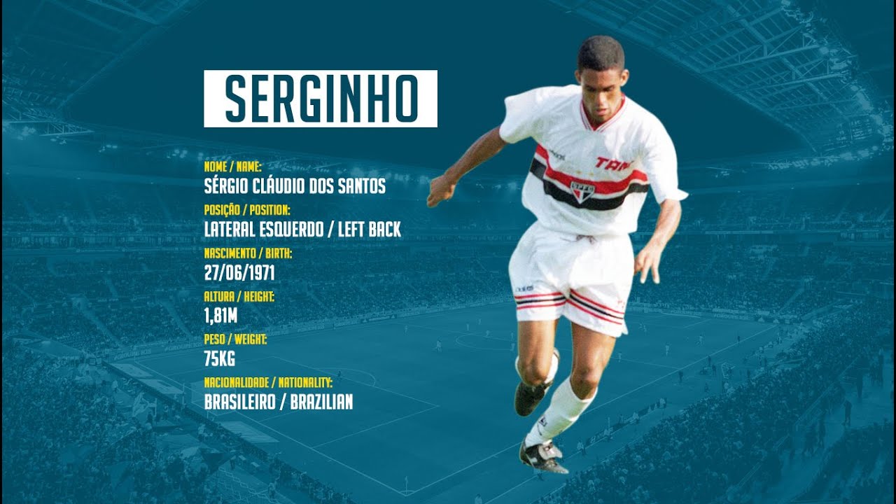 DVD DE JOGADOR | SERGINHO | LATERAL ESQUERDO | SÃO PAULO X PALMEIRAS ...
