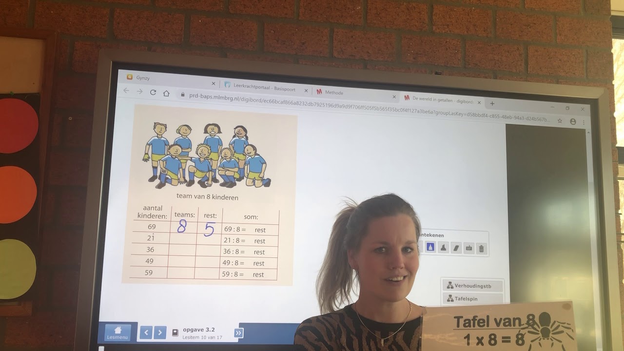 Rekenen groep 5 blok 2 week 1 les 2 - YouTube