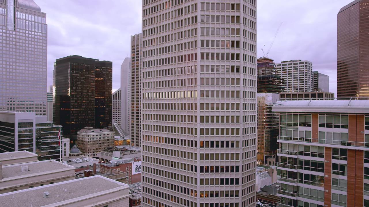 Calgary Tower West Elevator Video - UP [4K] - YouTube