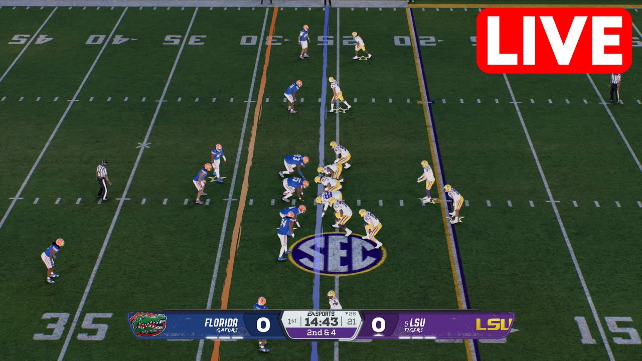 LIVE🔴 Florida Gators vs LSU | Week 3 Full Game - September 13, 2025 ...