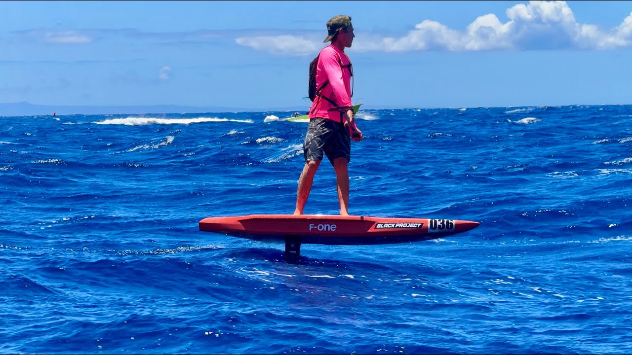 Behind the Scenes of Maui to Molokai Foil Race - YouTube