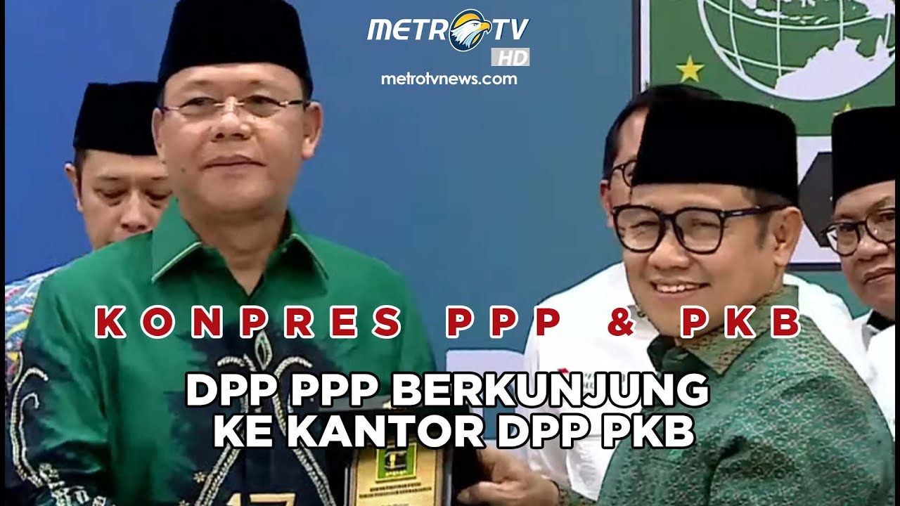 LIVE - Konpres PPP dan PKB - YouTube