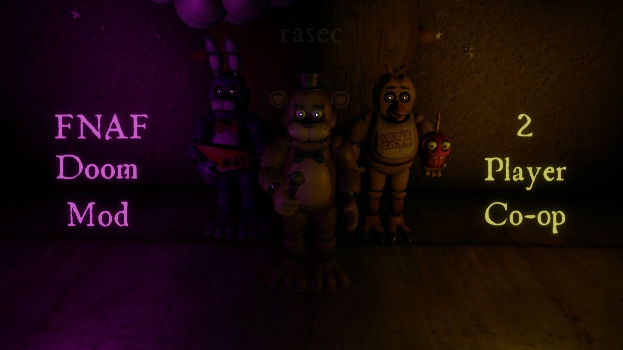FNAF 1: Doom Mod | Co-op Gameplay - YouTube