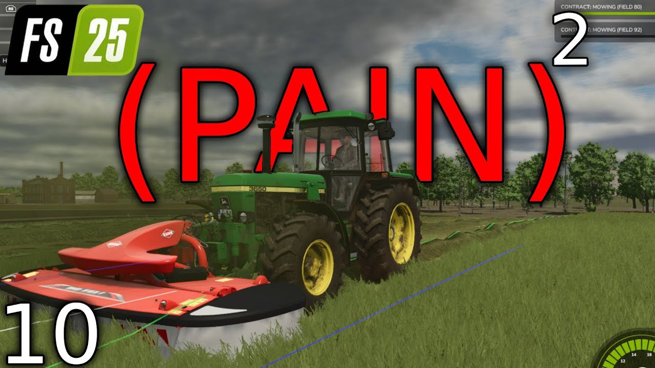 How Mow Can You Go! Ep 10 FS25 Start From Nothing Challenge - YouTube