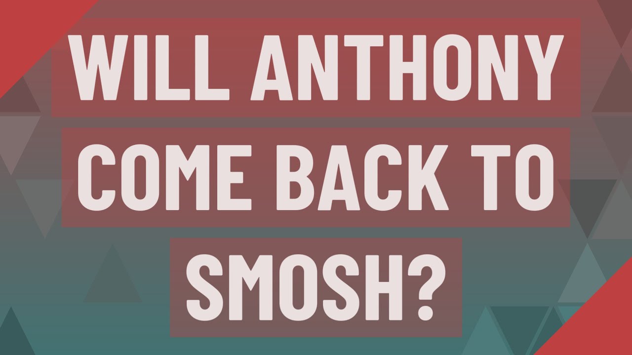 Will Anthony come back to Smosh? - YouTube