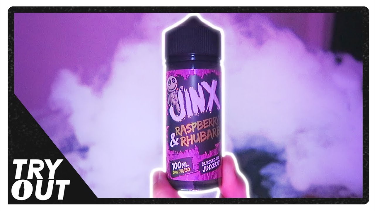 Jinx "Raspberry & Rhubarb" E-Juice (Review) | Tryout - YouTube