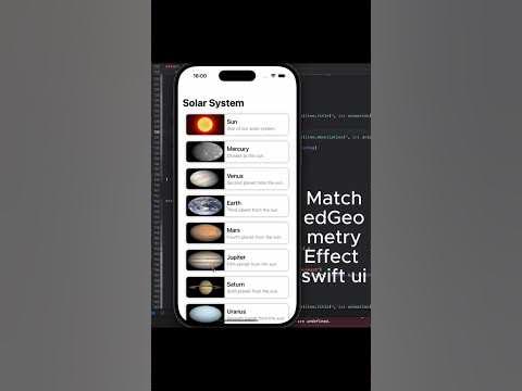 Unlock Smooth Navigation Animations in SwiftUI - YouTube
