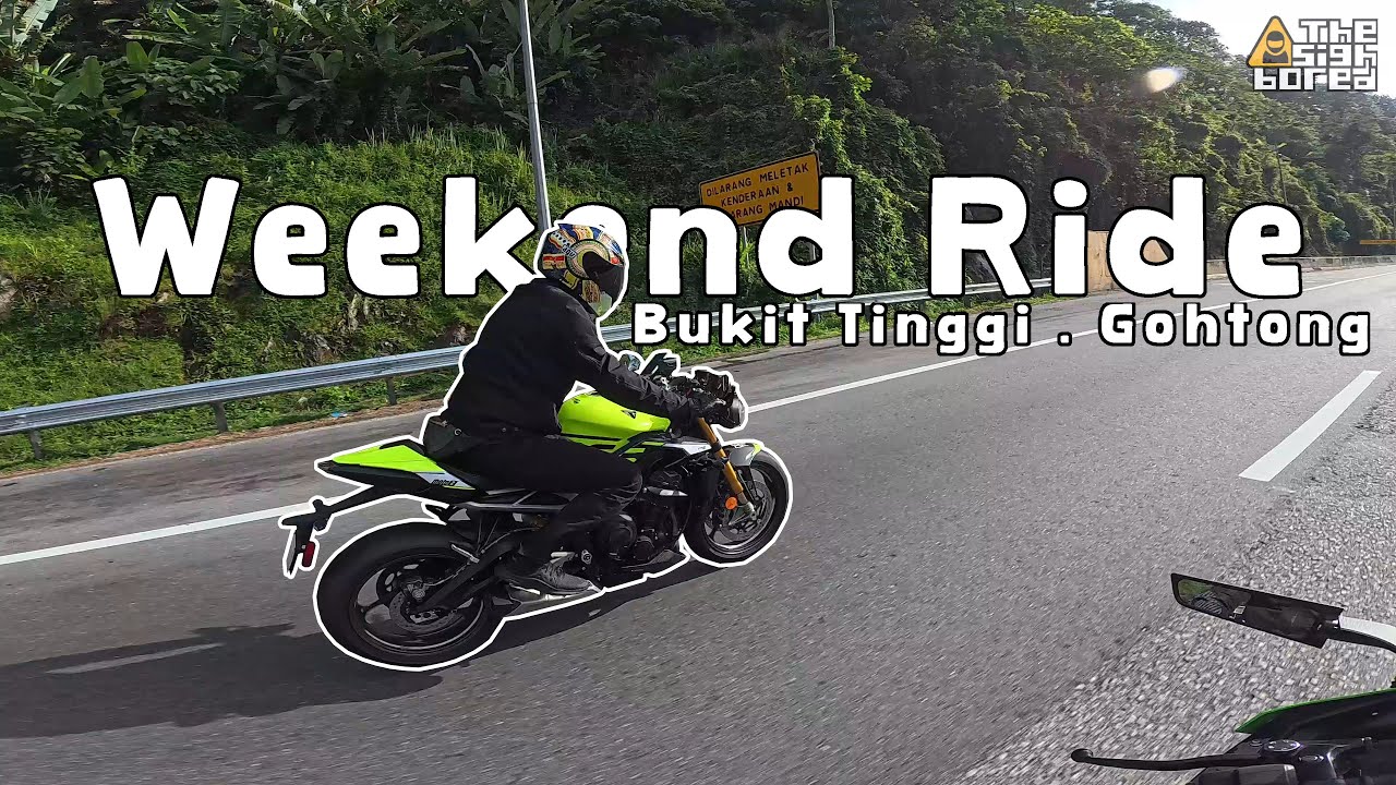 Weekend Ride | Bukit Tinggi | Gohtong | #rider - YouTube