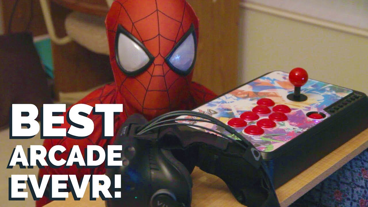 New Retro Arcade VR with Arcade Stick - YouTube