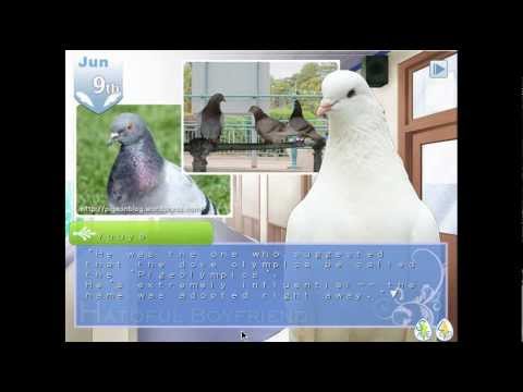 PonyPokey plays Hatoful Boyfriend (a pigeon dating sim) PART 2 - YouTube