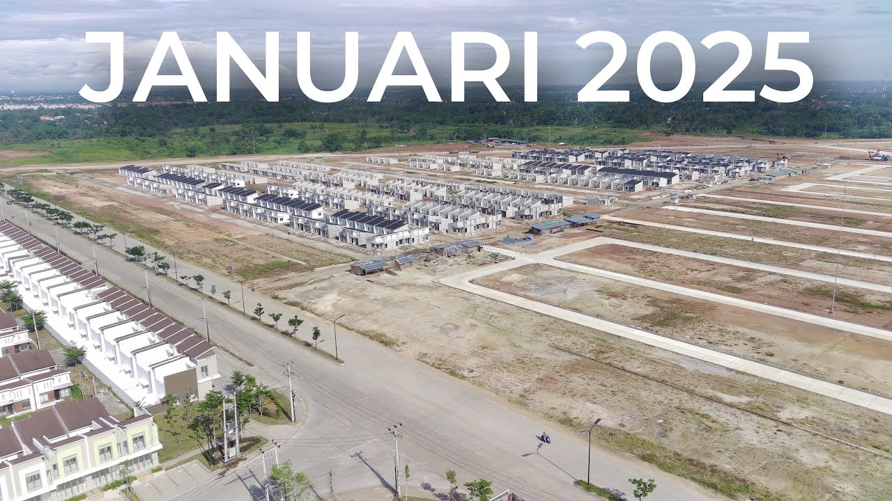 KOTA PODOMORO TENJO CLUSTER MAGNOLIA UPDATE PROGRES JANUARI 2025 - YouTube