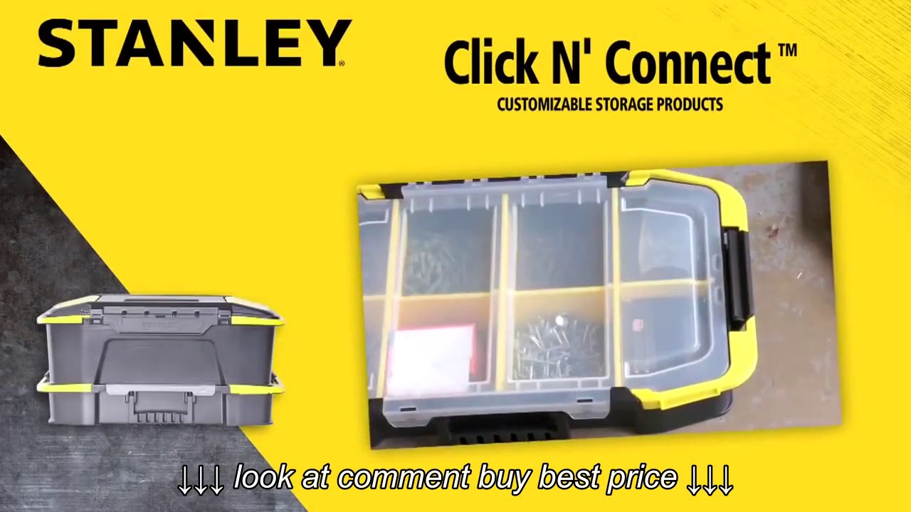 Stanley Click N' Connect Storage System - YouTube
