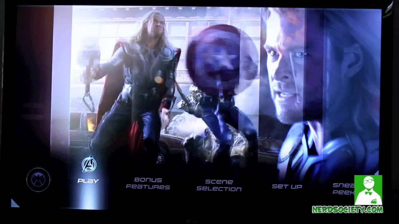 Best Blu-Ray Menu Ever - Avengers - YouTube