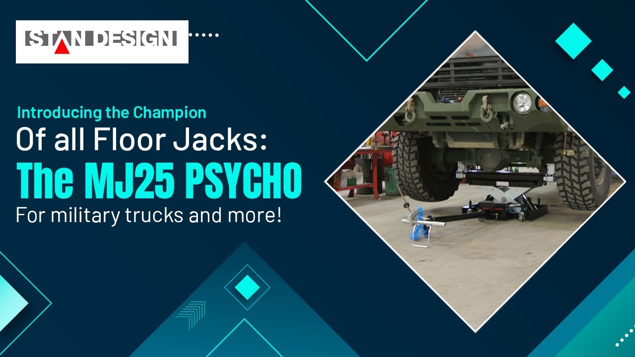 Scorpion MJ25PSYCHO Military Jack | Stan Design INC - YouTube