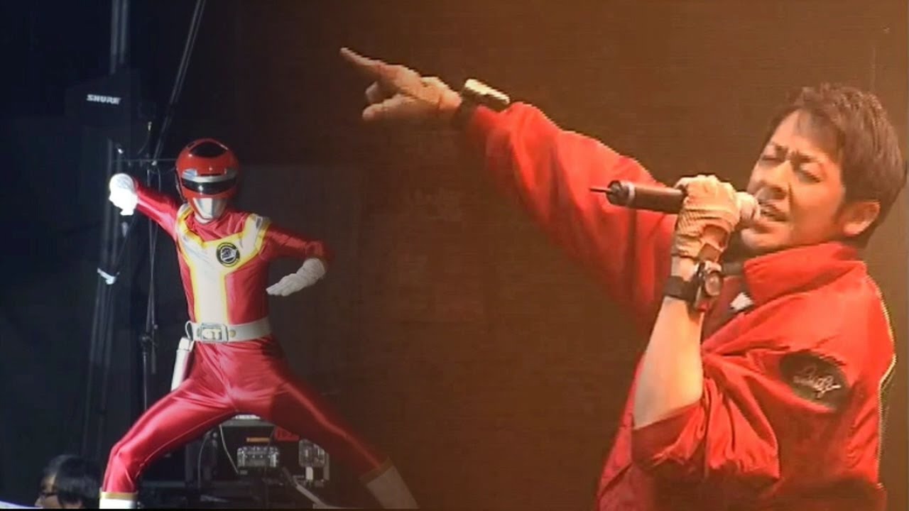 고속전대 터보레인저 OP 사토 켄타(佐藤健太) 슈퍼전대 13탄 Kousoku Sentai TURBORANGER 오프닝 LIVE ...