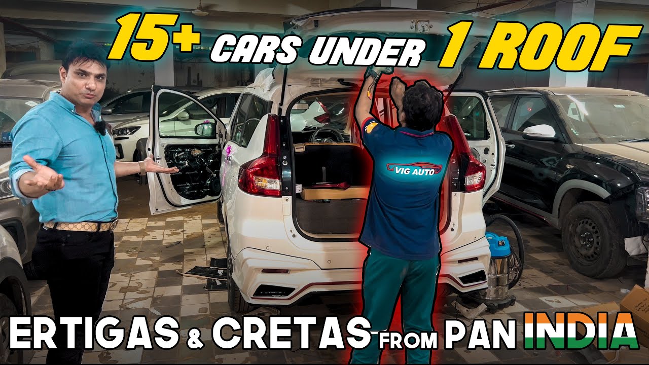 15 + CARS UNDER 1 ROOF VIG AUTO || ERTIGAS, CRETAS & CARENS FROM ALL ...