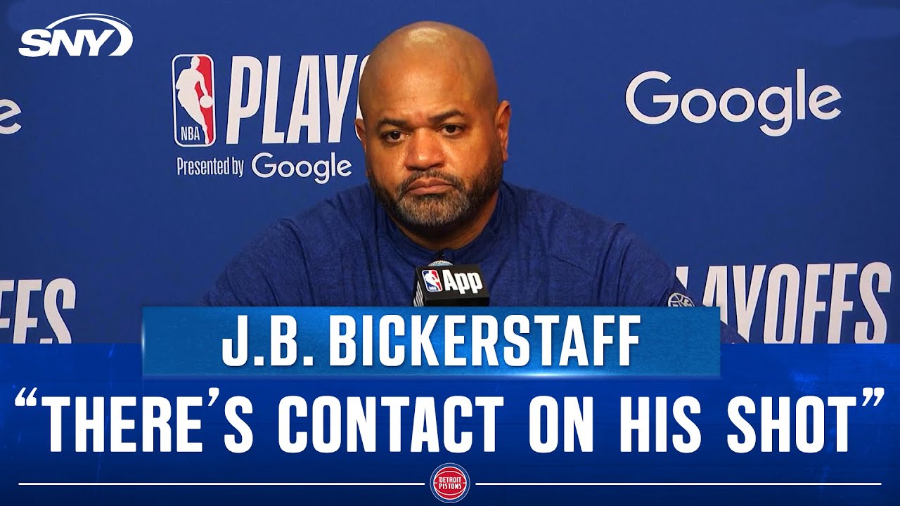 J.B. Bickerstaff complains about officiating in final possession of ...