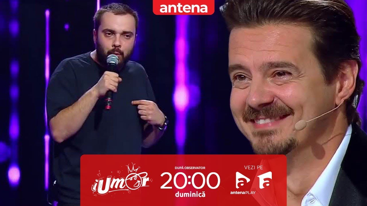 Dragoș Mitran a deschis finala iUmor cu un număr senzațional de stand ...