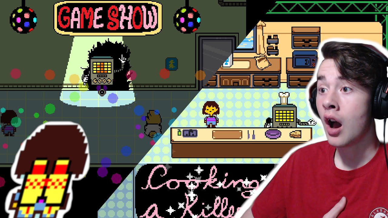 I PLAYED IN A KILLER ROBOT'S GAME SHOW TO THE DEATH!!! (Undertale #8 ...