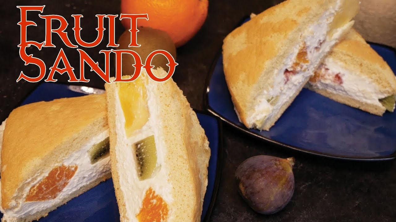 Fruit Sando | How to make Japanese Fruit Sandwiches - YouTube