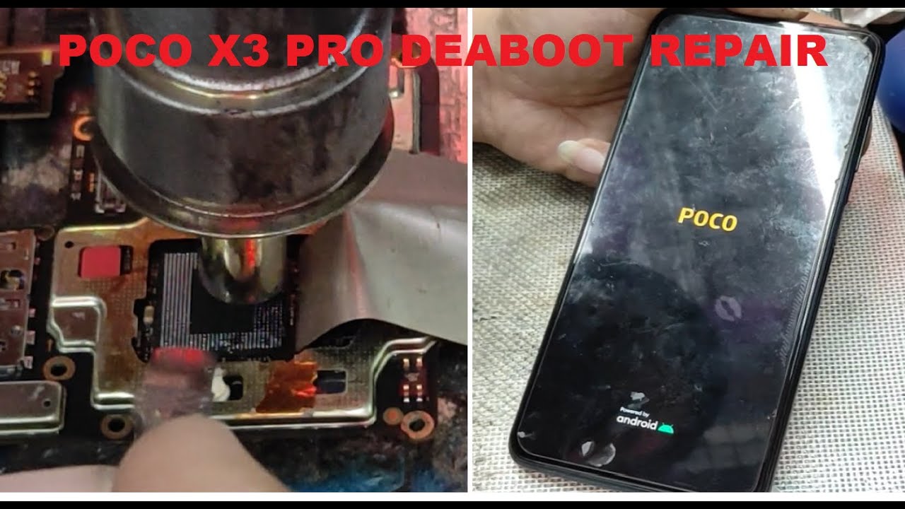 Poco X3 Pro Deadboot Successful Repair - YouTube