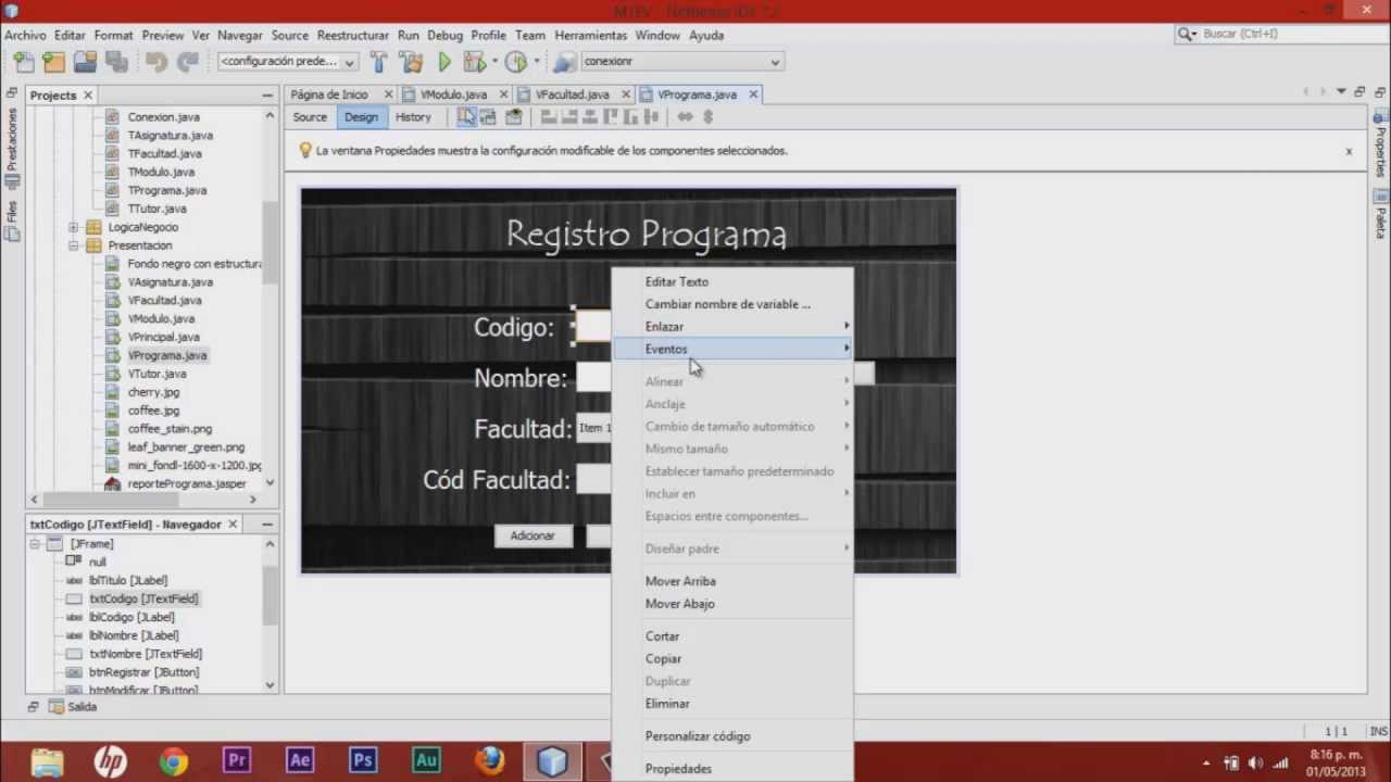 Validar Campo De Textojtextfield Solo Números O Letras En Java Netbeans Youtube