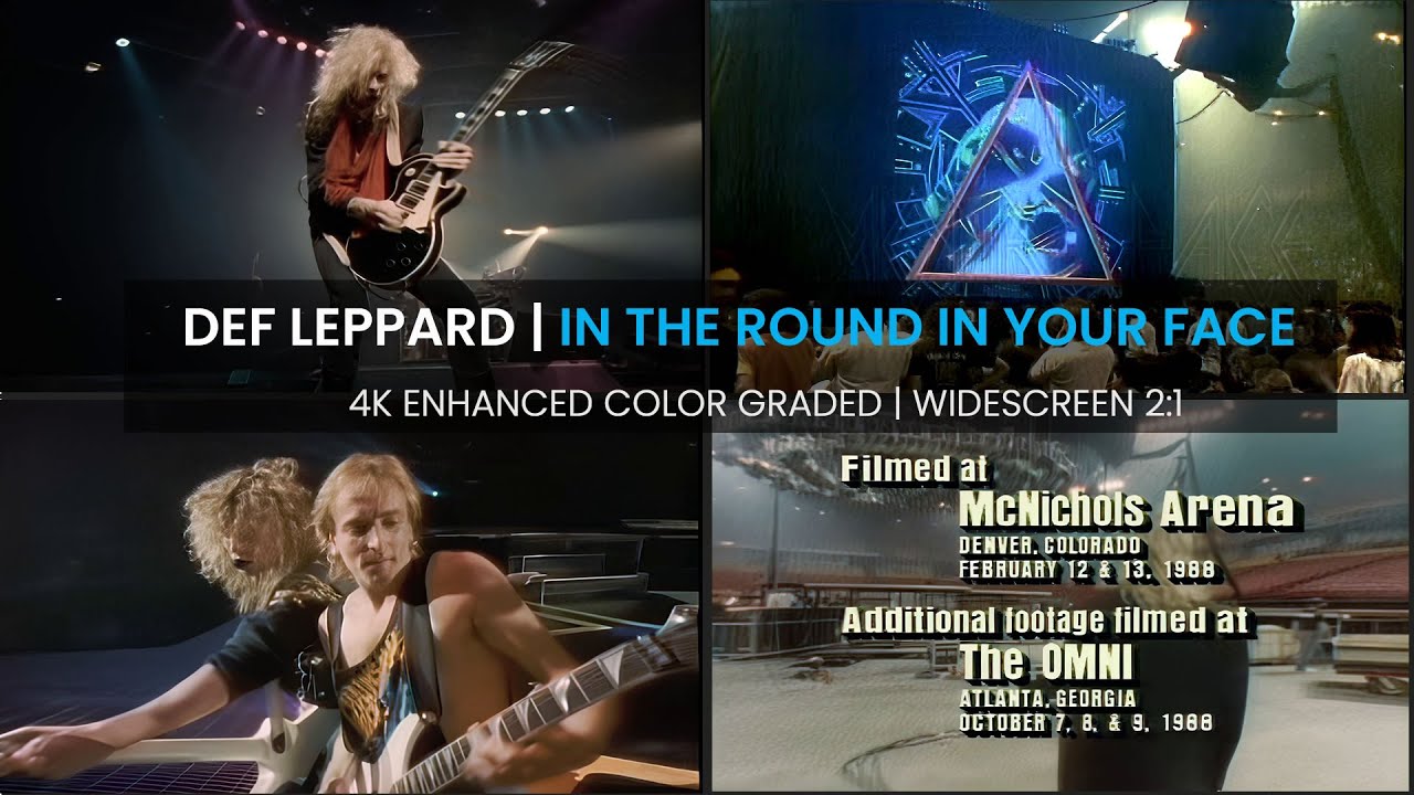Def Leppard In The Round In Your Face Widescreen 2:1 ( new 2025 ) - YouTube