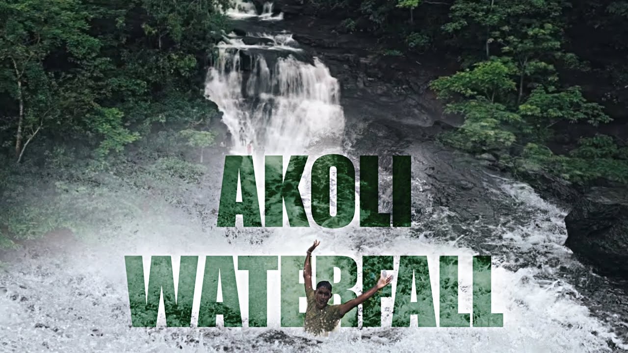 Akoli waterfall 😉!! - YouTube