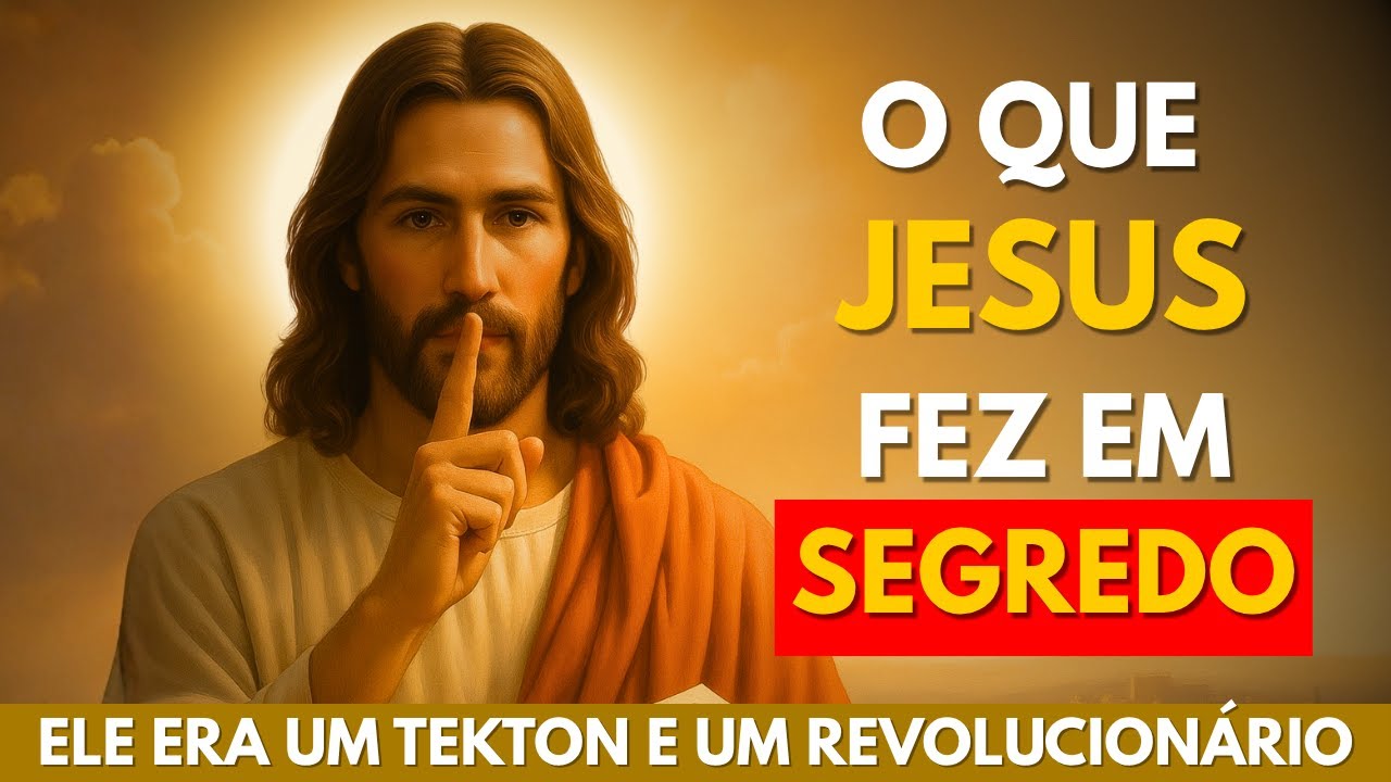 A História PROIBIDA de Jesus: O Que Ele Fez nos 18 Anos Que a Igreja ...