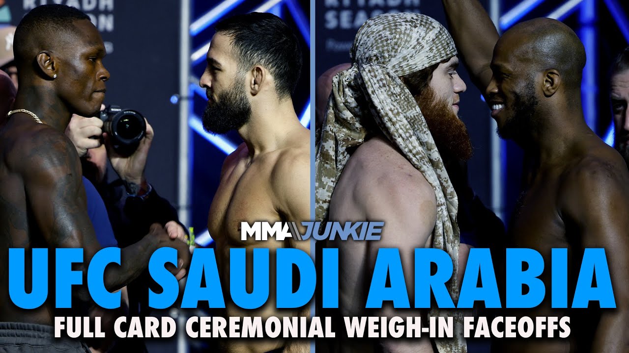 UFC Fight Night 250 Full Fight Card Faceoffs from Riyadh | UFC Saudi ...