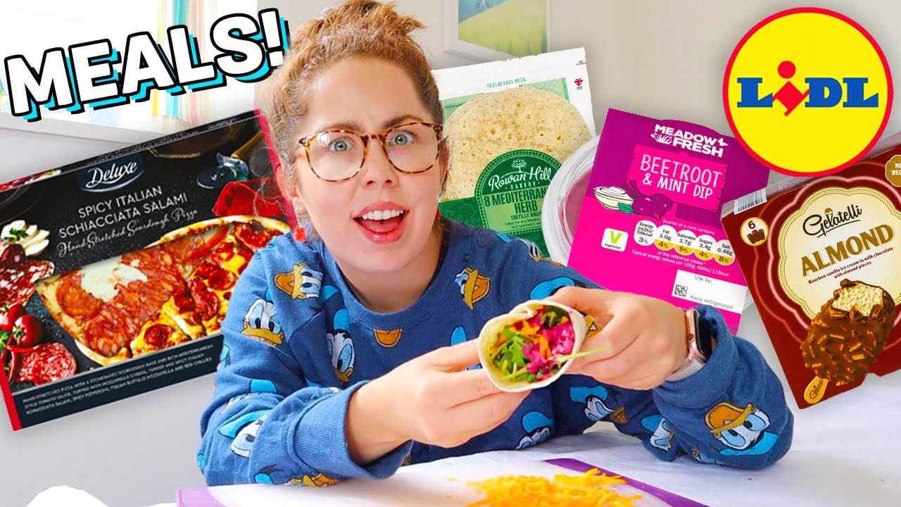 Eating LIDL Meals Chosen By SUBSCRIBERS! What We Ate From LIDL (UK ...