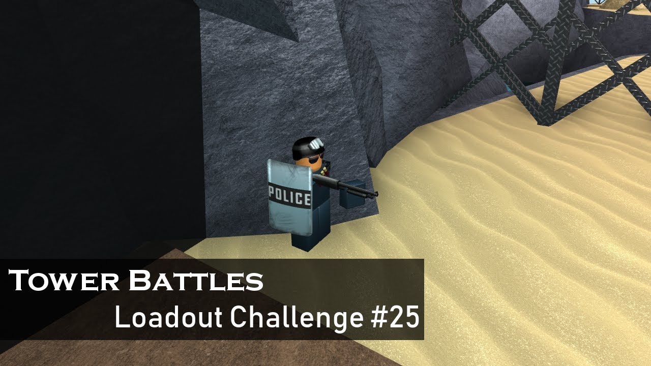 The Cops are Here! | Loadout Challenge #25 | Tower Battles [ROBLOX ...