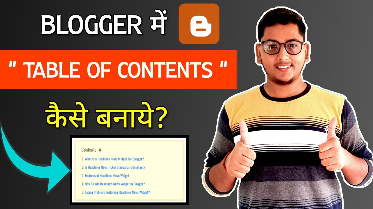How To Add Table Of Contents In Blogger Post Automatic Table Of Contents Blogging Guide By How To Add Table Of Contents In Blogger Post Automatic Table Of Contents Blogging Guide By