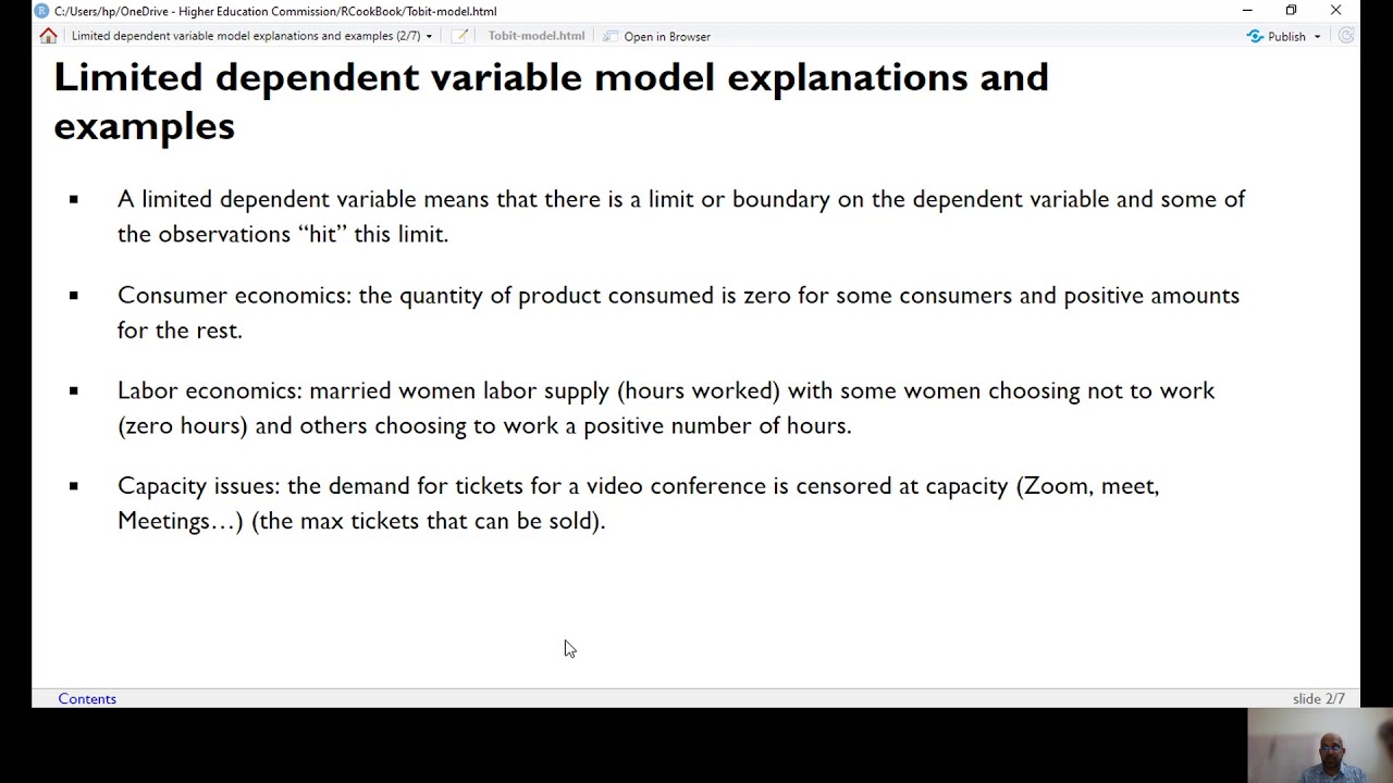 Censored/Tobit and Truncated Regression Models:اردو/हिंदी V#26 - YouTube