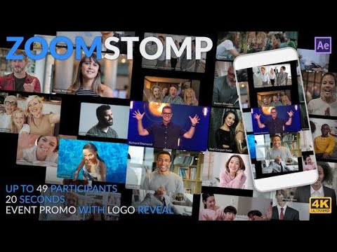 Zoom Stomp Video Conference Event Promo & Logo (Best After Effects ...