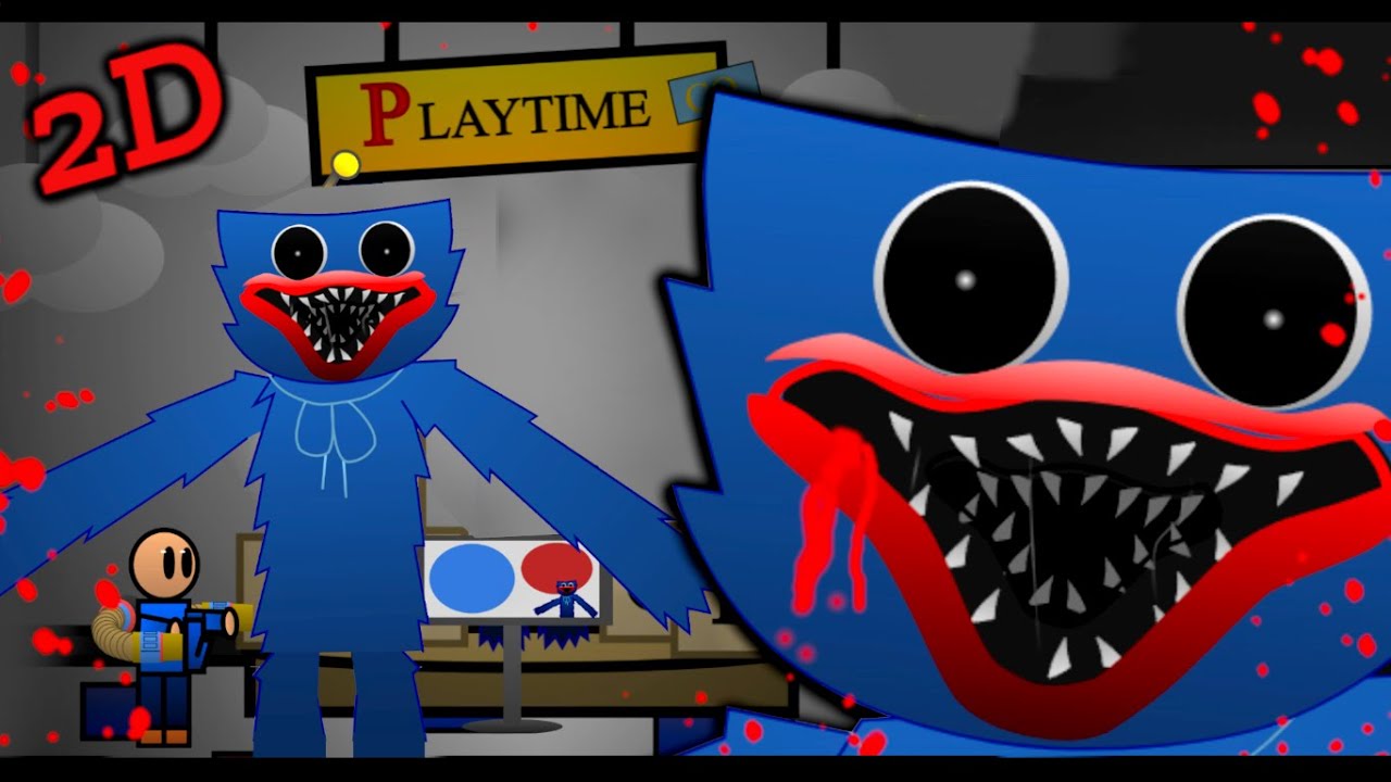 (Animation) New version Poppy Playtime Chapter One 2D Online! Full game ...