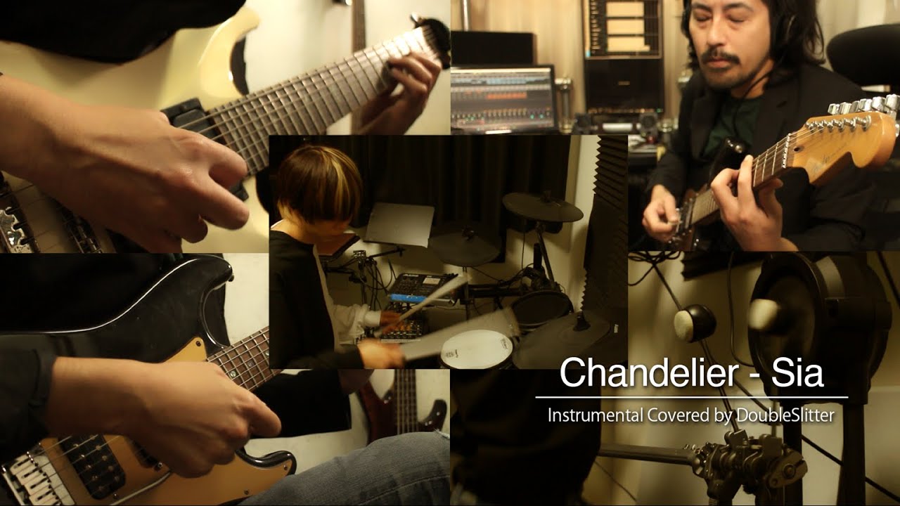 【Chandelier - Sia 】 Instrumental Covered by DoubleSlitter - YouTube