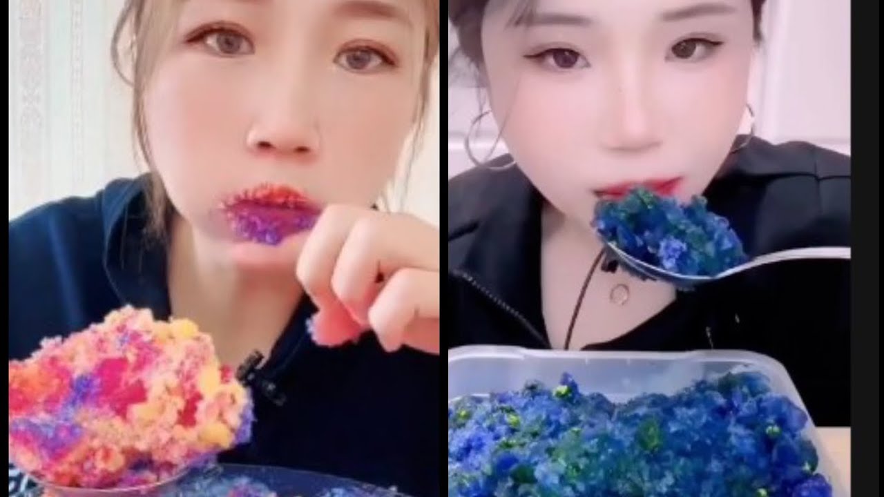 ASMR ICE BITE// ICE EATING VIDEO COMPILATION - YouTube