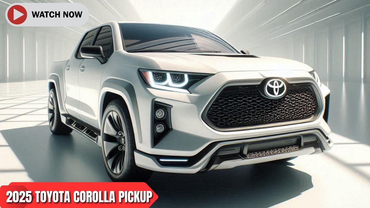 2025 Toyota Corolla PICKUP Revealed - Amazing Capabilities in Rugged ...