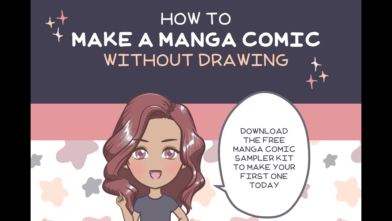 How to Make Manga Comics Without Drawing - in GoodNotes - YouTube