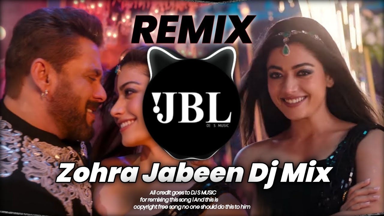 Zohra Jabeen Dj Edm Bass Song | Unique style House Mix | Dj S Music New ...