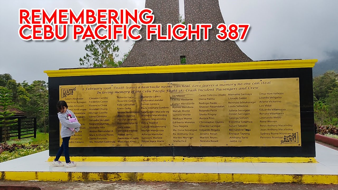Cebu Pacific Flight 387 Shrine at Gingoog City - YouTube